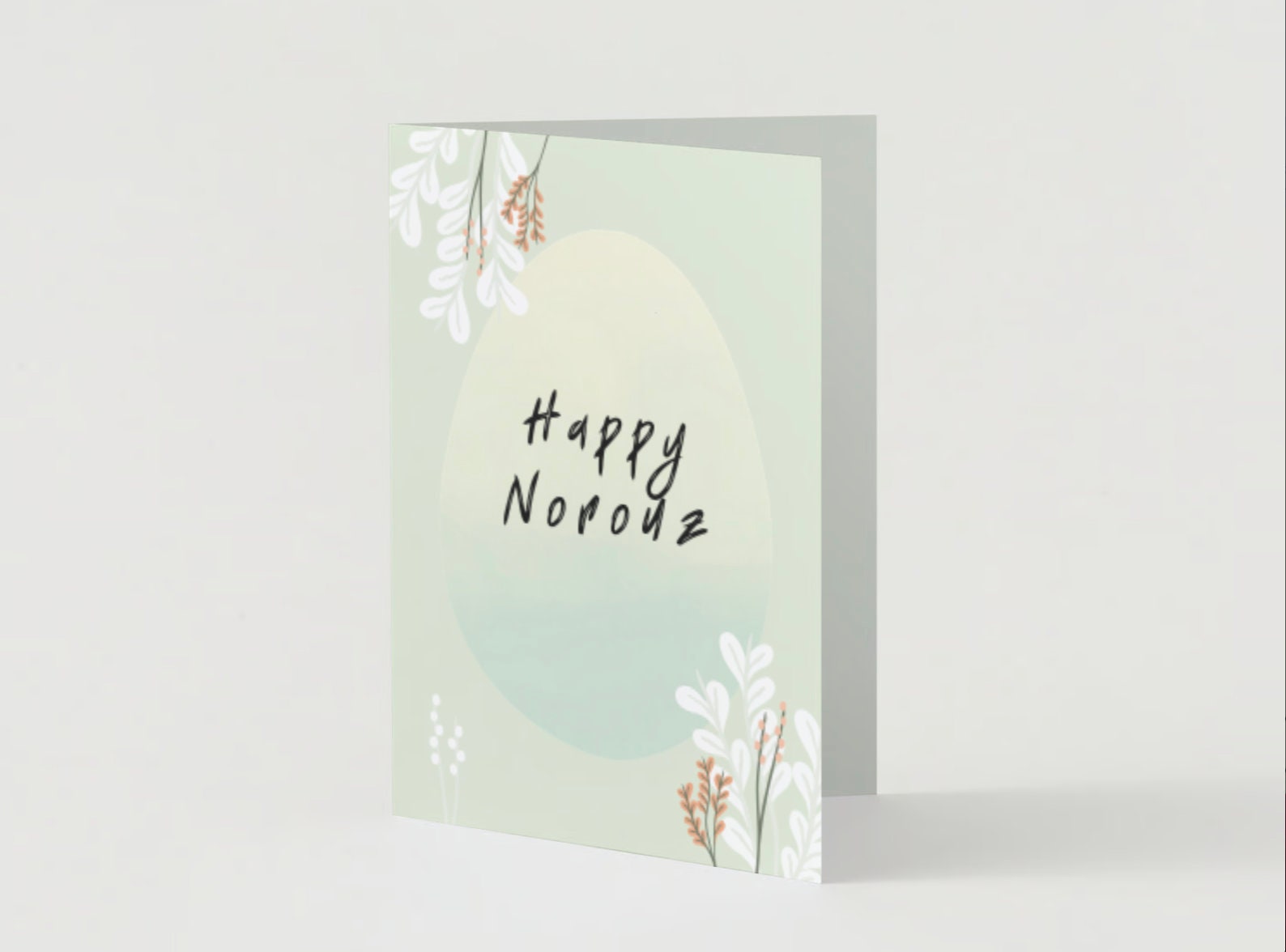 Folded happy Norouz Cards to Celebrate Persian New Year, 4'x5.5', کارت ...