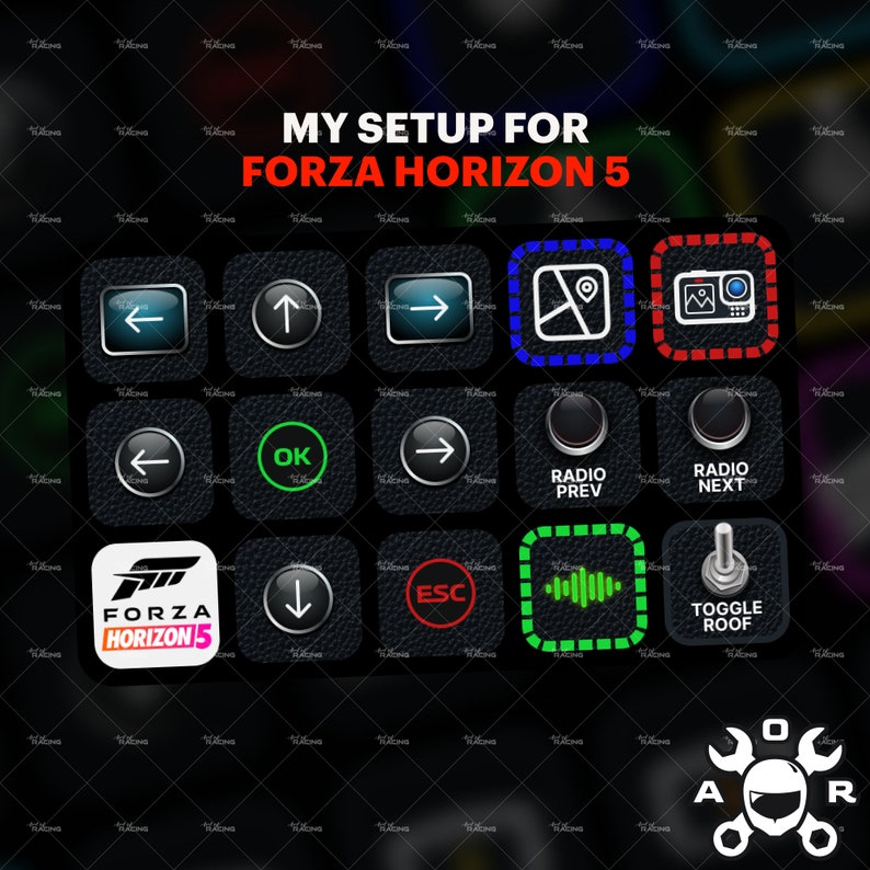 Stream Deck PRIME Pack Sim-racing Icons for Iracing, Assetto Corsa ...