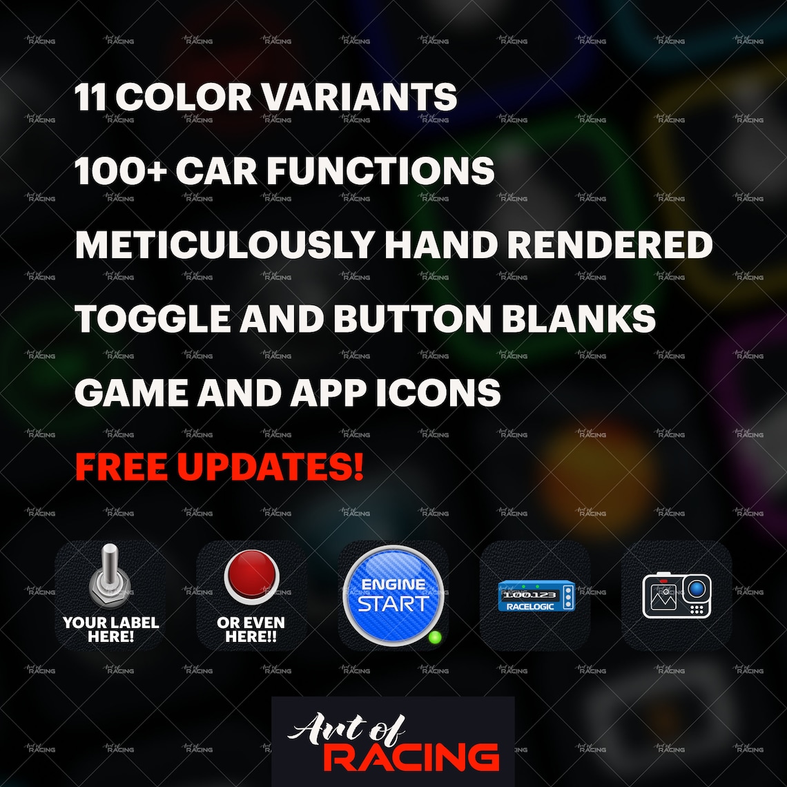 Stream Deck PRIME Pack Sim-racing Icons for Iracing Assetto - Etsy Canada