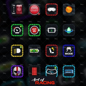 Stream Deck PRIME Pack Sim-racing Icons for Iracing, Assetto Corsa ...