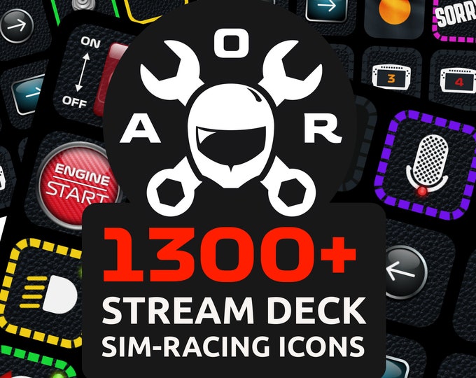 Stream Deck Formula 1 Inspired Sim-racing Icons for F1 Games - Etsy