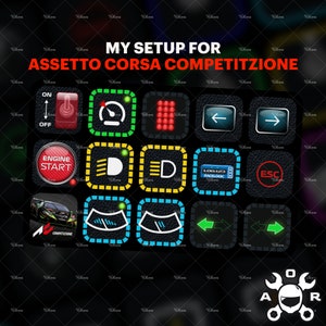 Stream Deck PRIME Pack Sim-racing Icons for Iracing, Assetto Corsa ...