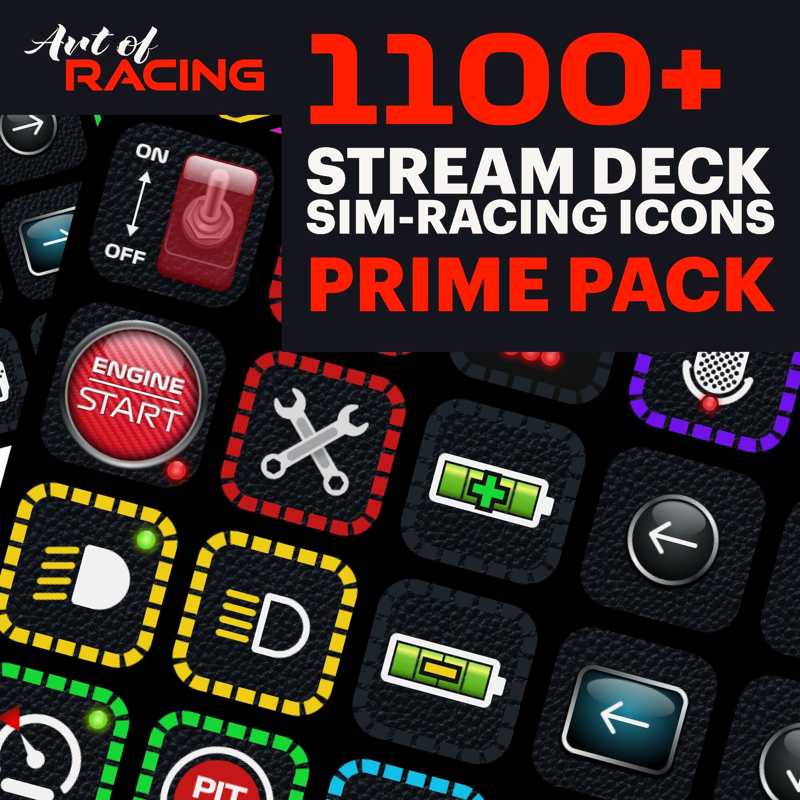 Stream Deck PRIME Pack Sim-racing Icons for Iracing Assetto - Etsy ...
