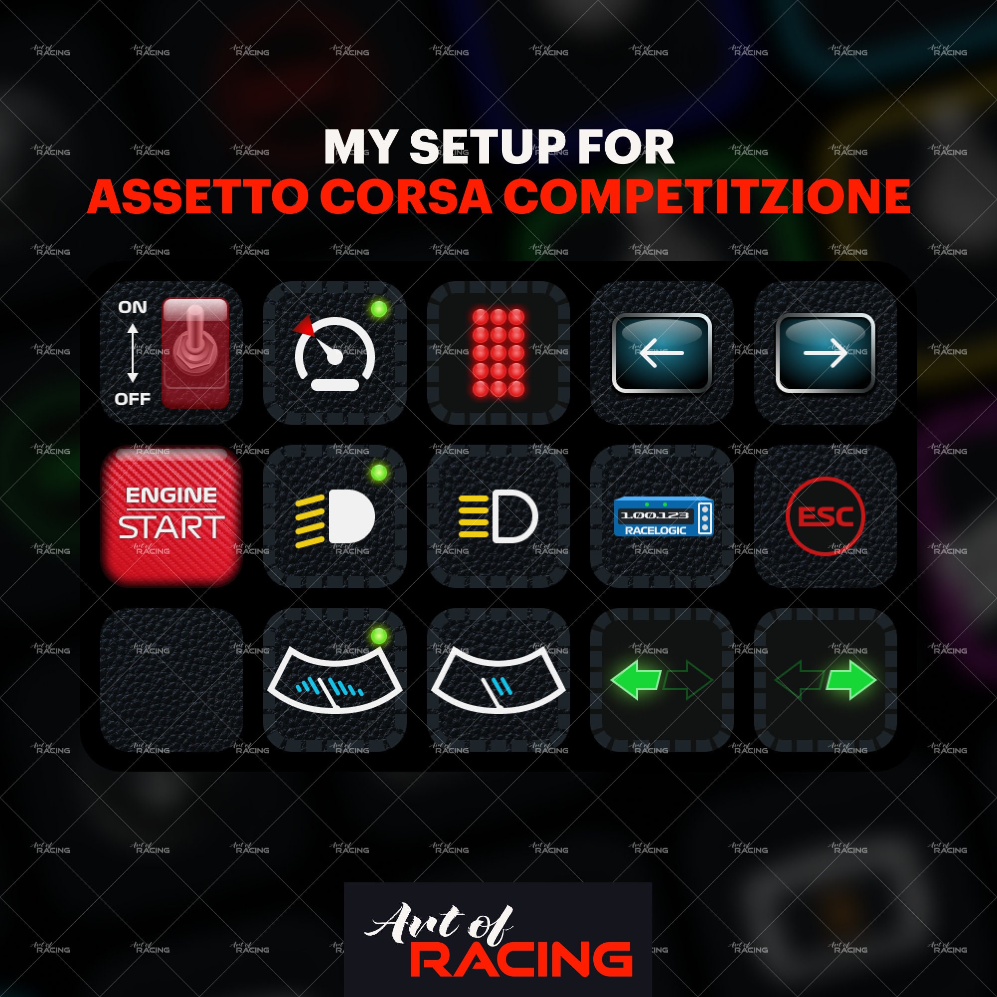 Stream Deck ESSENTIAL Sim-racing Icons for Iracing Assetto - Etsy UK