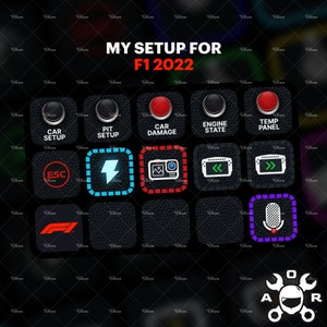 Stream Deck PRIME Pack Sim-racing Icons for Iracing, Assetto Corsa ...