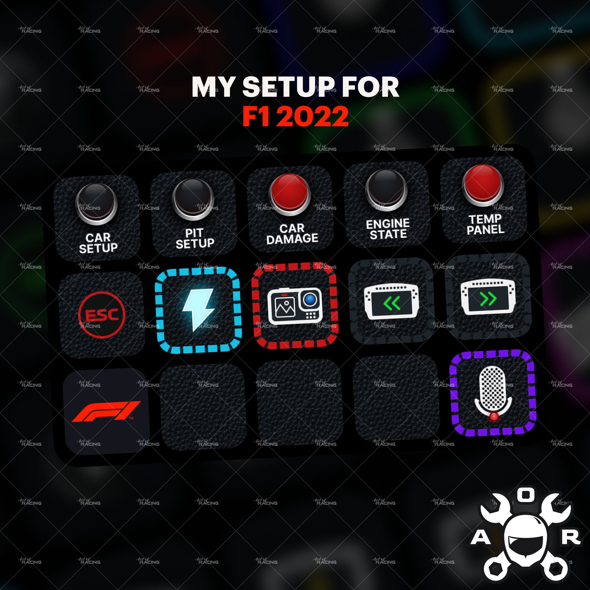 Stream Deck PRIME Pack iRacingAssetto CorsaAutobilista 2 などの Sim-Racing ...