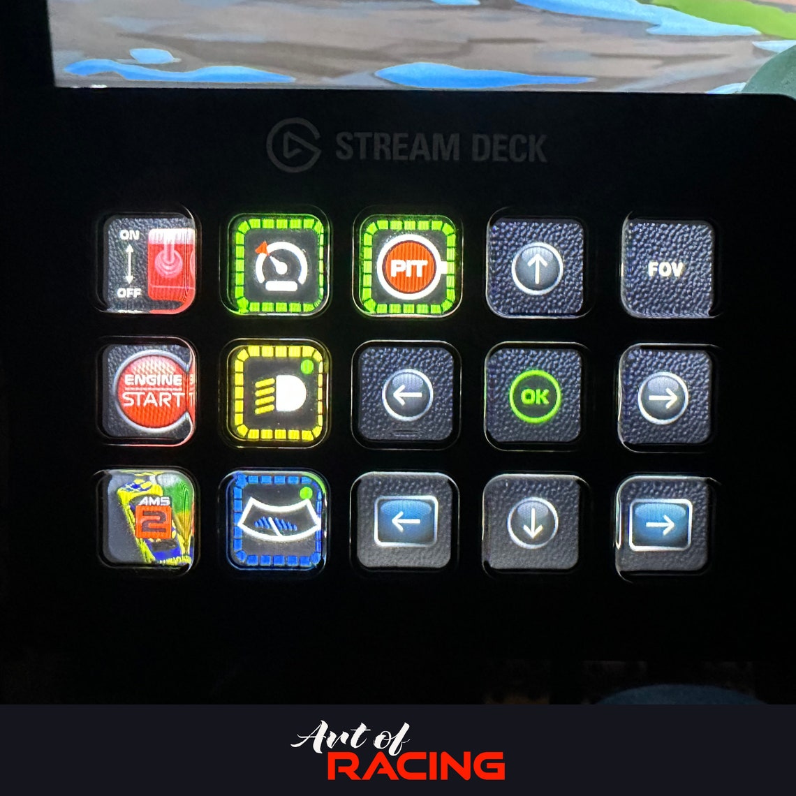 Stream Deck PRIME Pack Sim-racing Icons for Iracing Assetto - Etsy ...