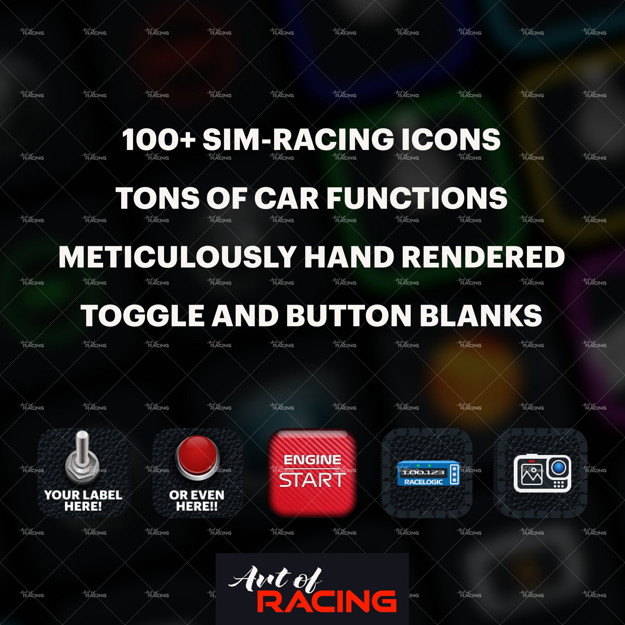 Stream Deck ESSENTIAL Sim-racing Icons for Iracing Assetto - Etsy