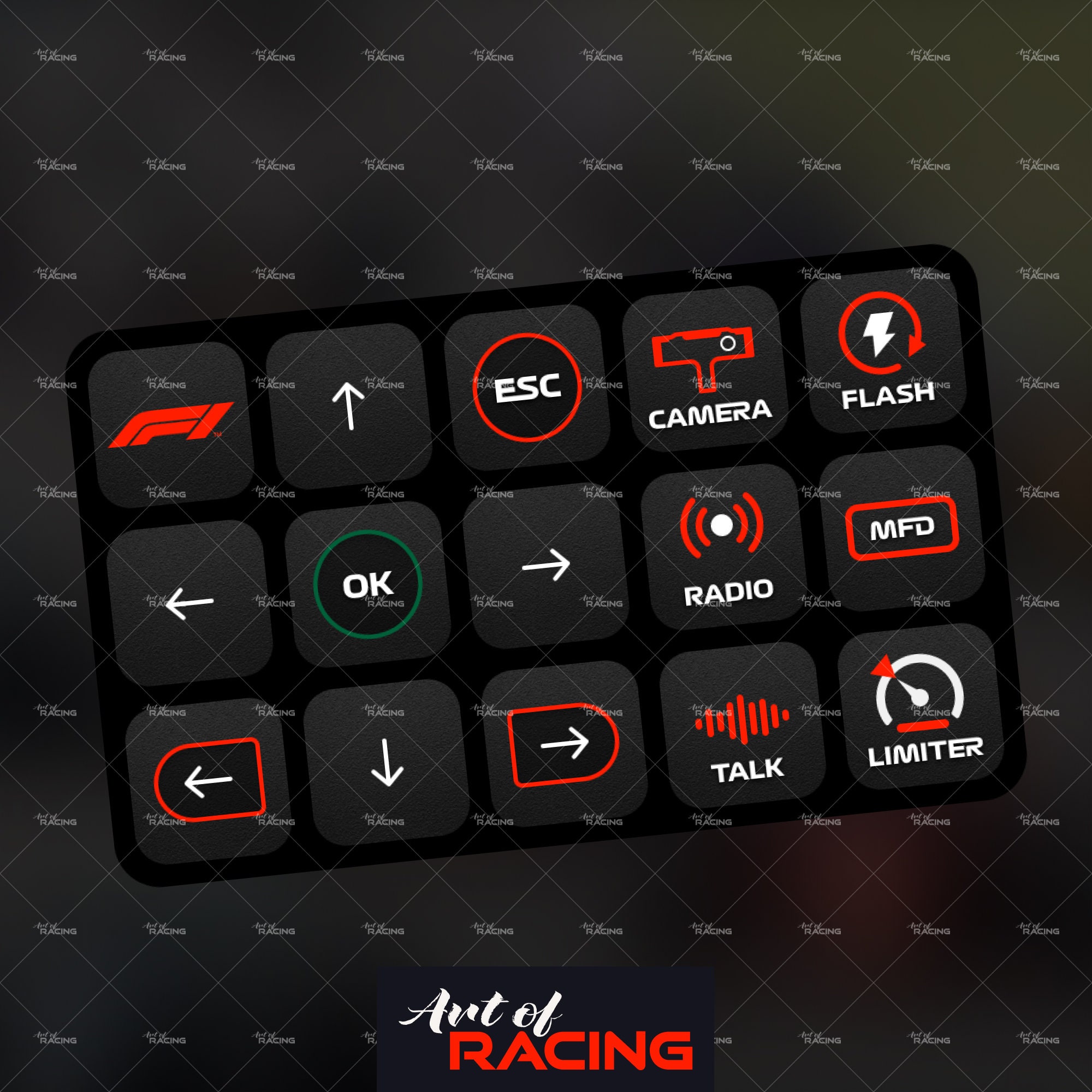 Stream Deck Formula Inspired Sim-racing Icons For F1 Games