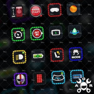 Stream Deck PRIME Pack Sim-racing Icons for Iracing, Assetto Corsa ...