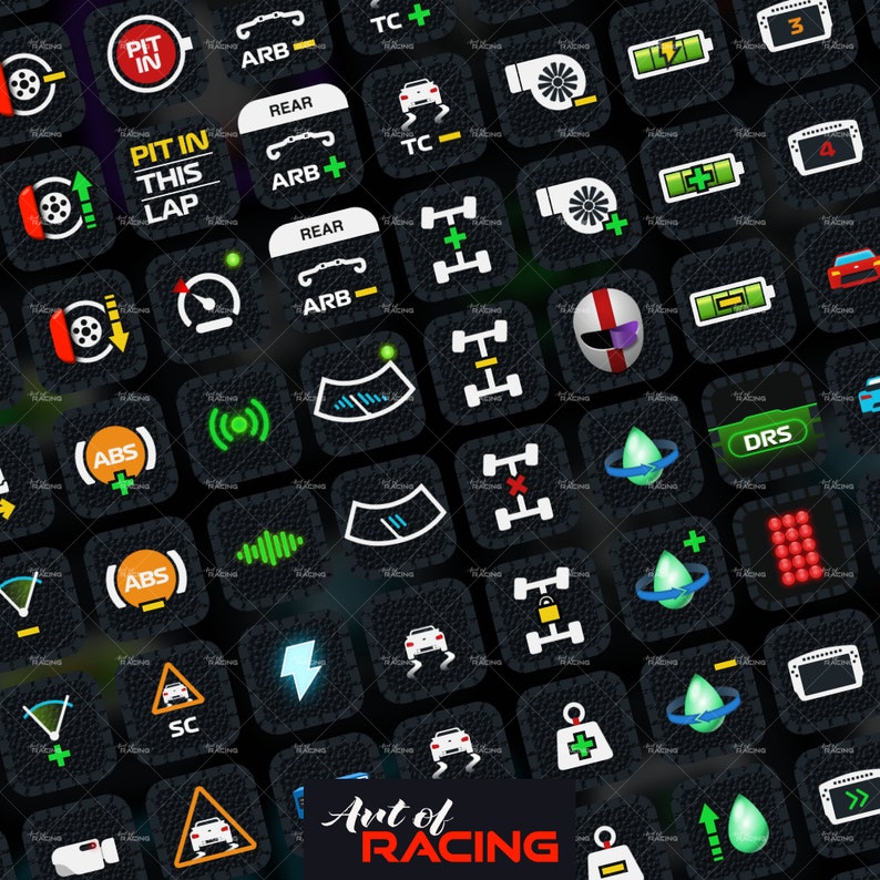 Stream Deck ESSENTIAL Sim-Racing Icons for iRacing Assetto - Etsy España
