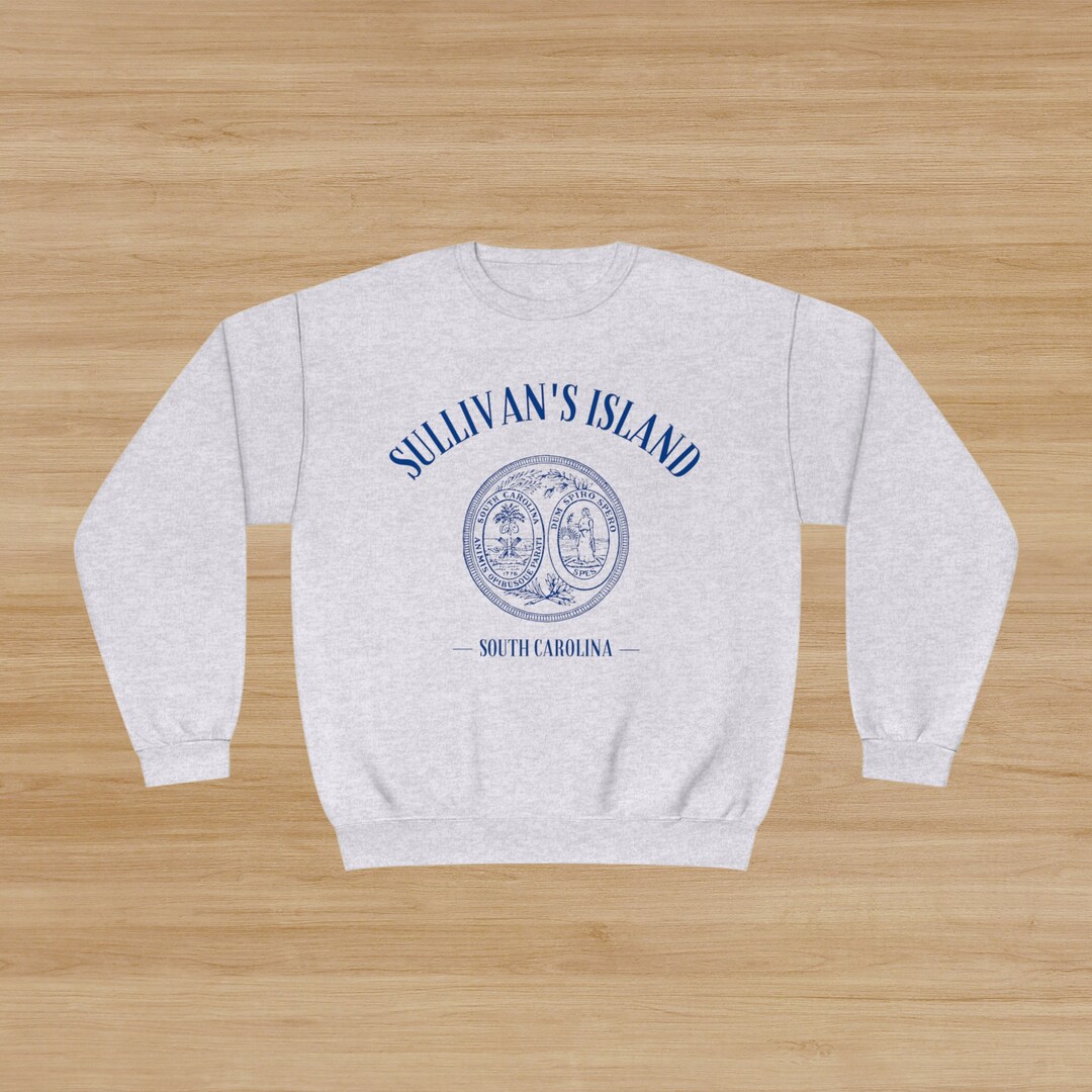 Sullivans Island South Carolina Crewneck Sweatshirt - Etsy