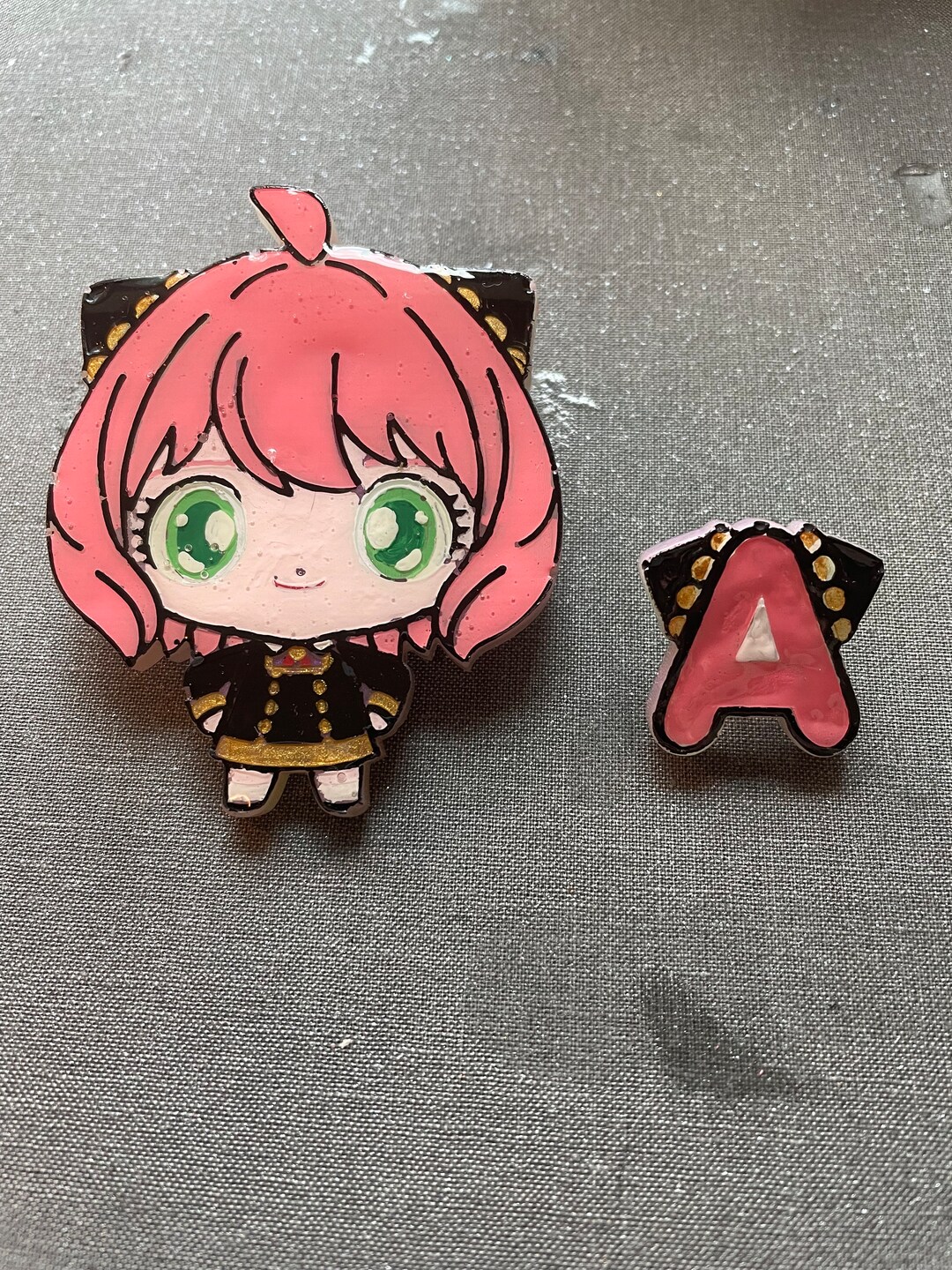 Pin Set Anya Forger With A. Spy X Family - Etsy