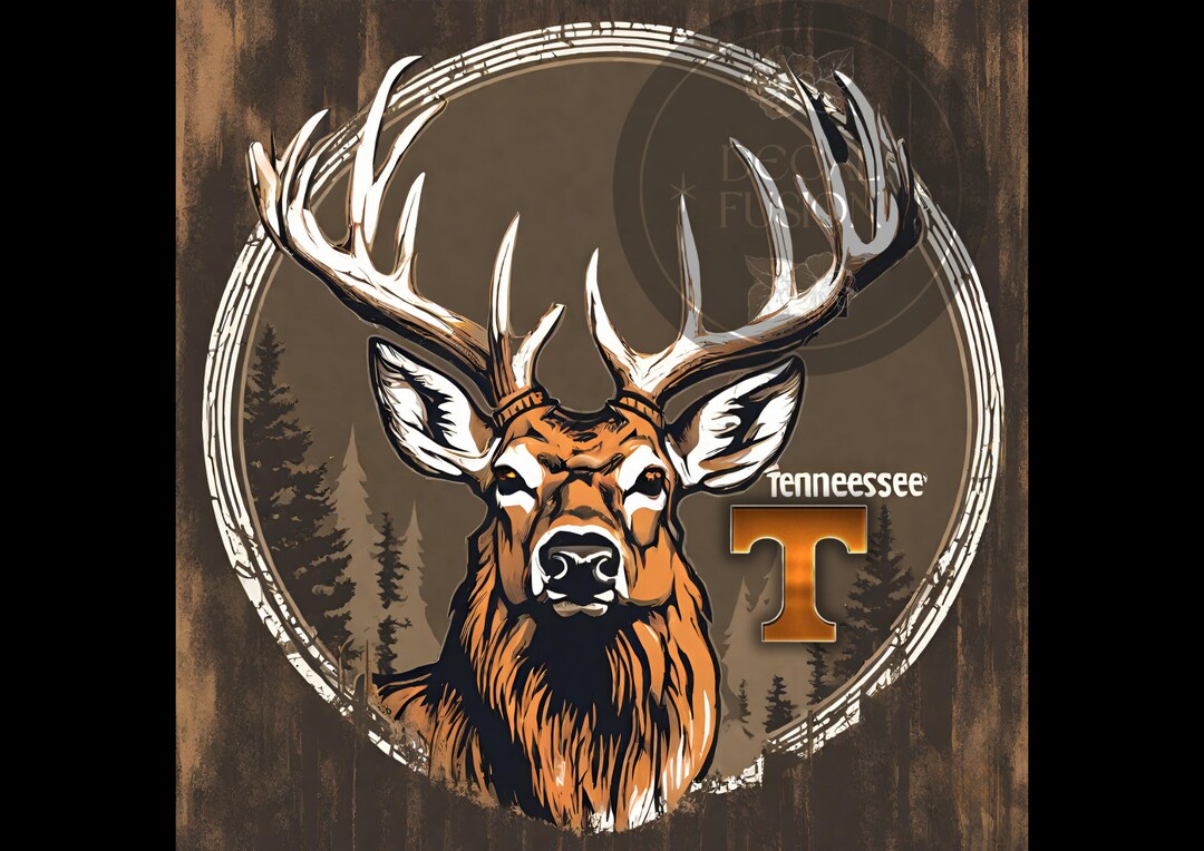Tennessee Buck Png Tumbler Design - Etsy