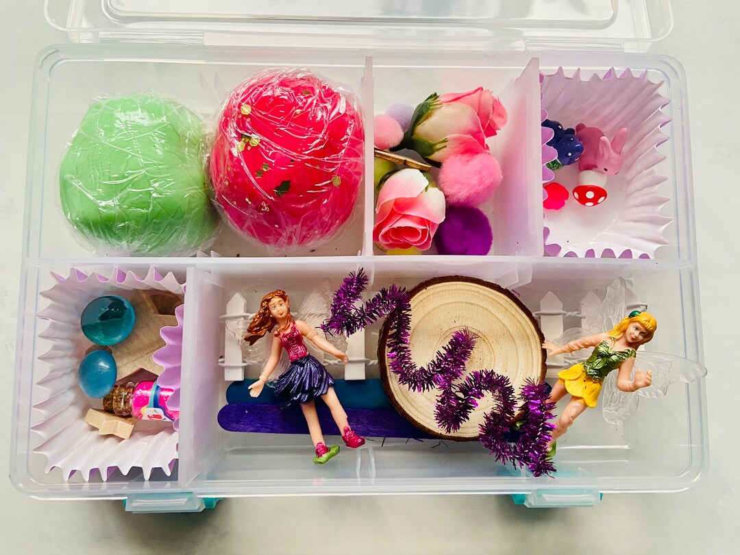 Fairy Garden Sensory Play Dough Kit Playdough Girls - Etsy