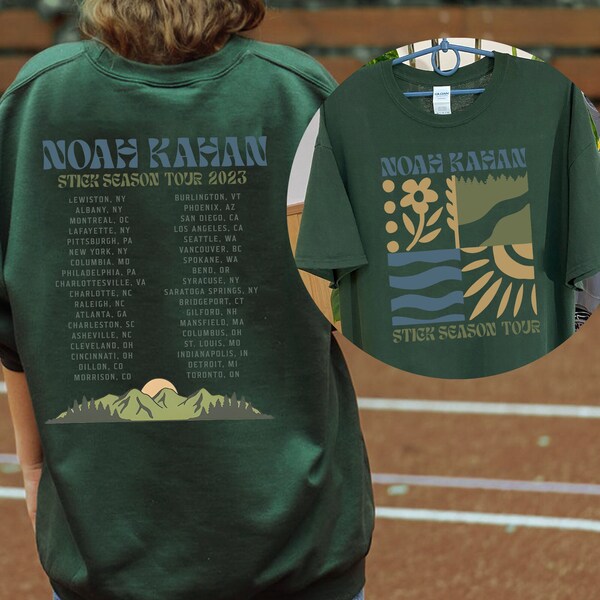 Noah Kahan 2023 Tour Poster - Etsy Australia