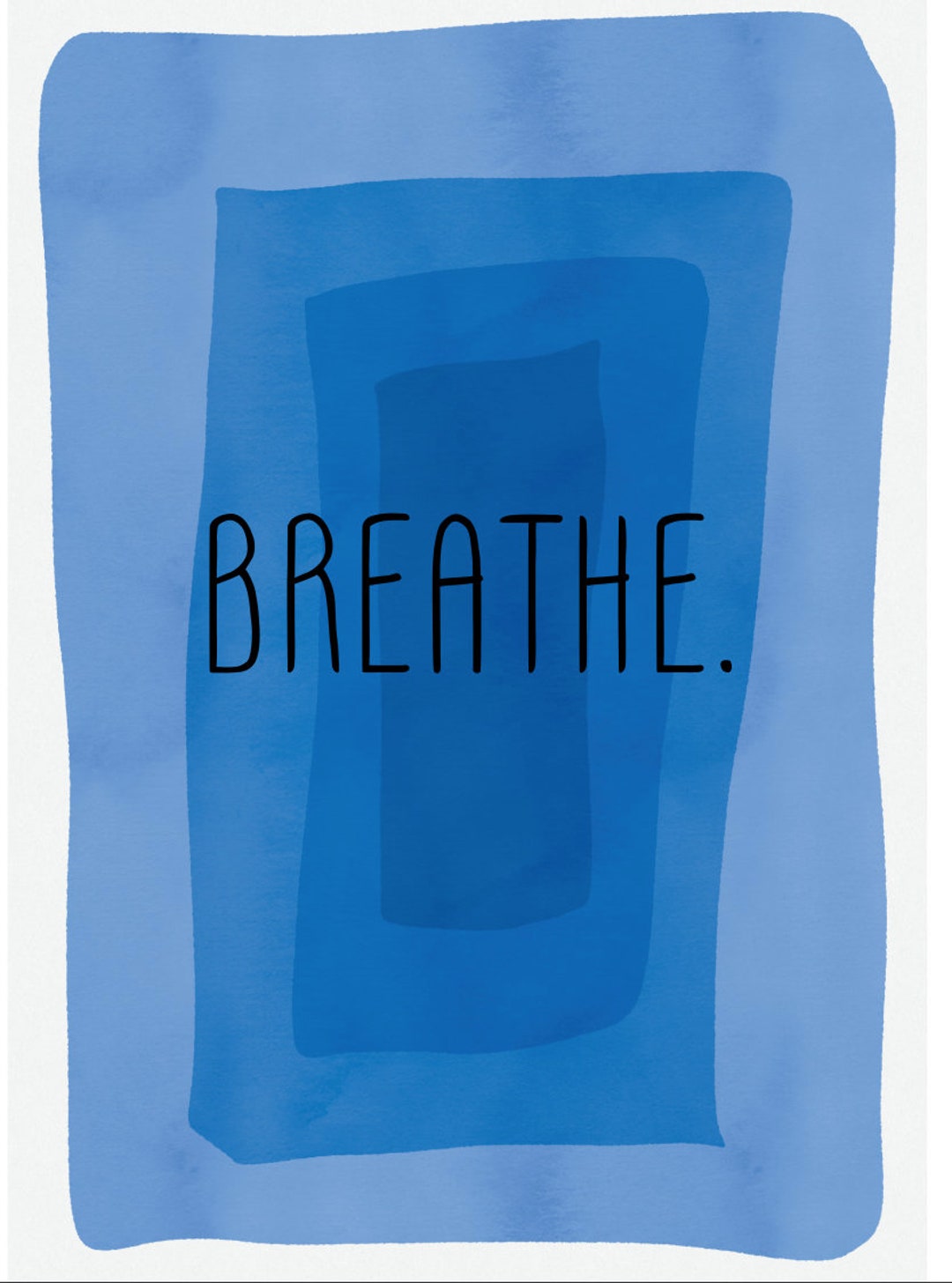 Breathe. Digital Printable - Etsy