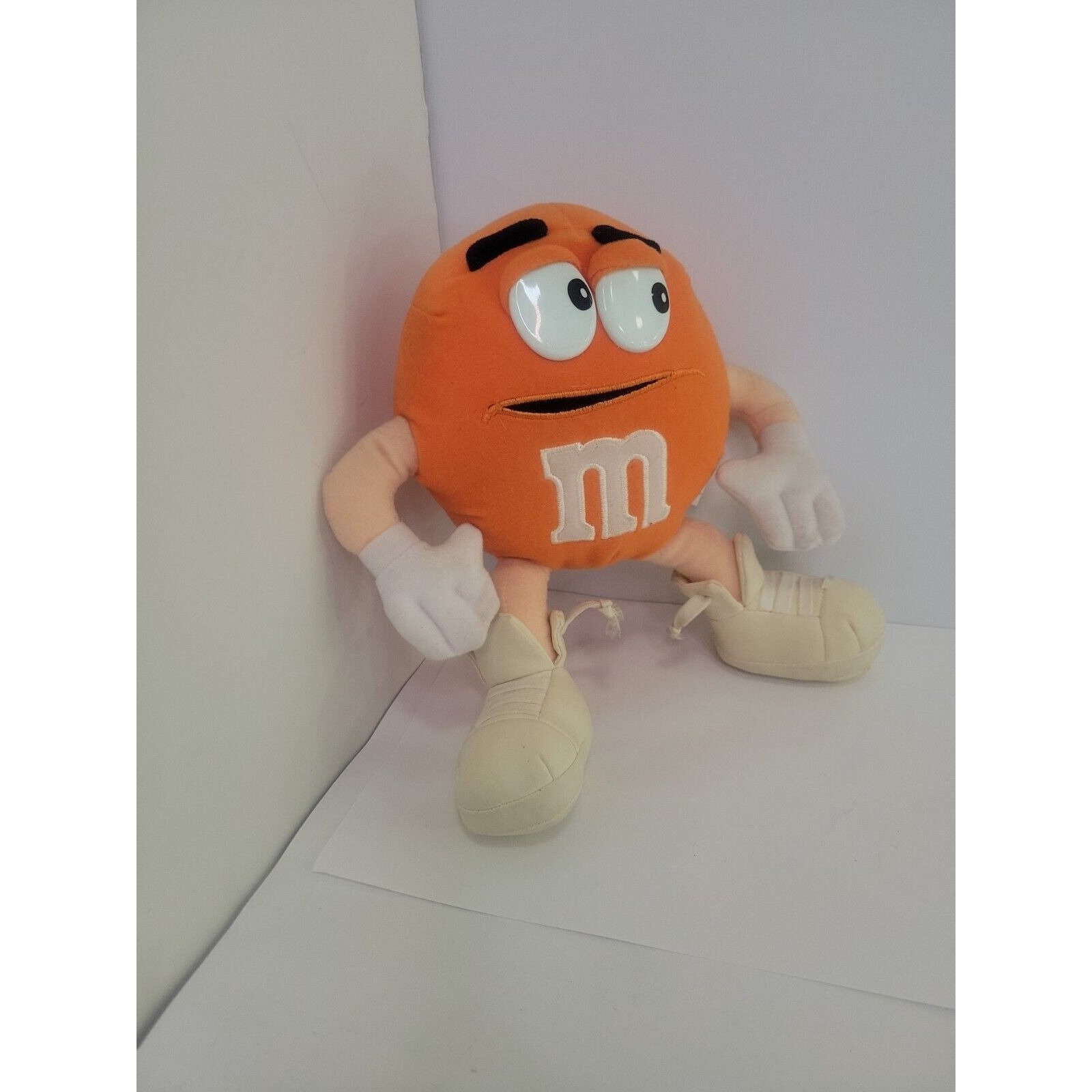Orange M and M Plush Doll 2001 Collectible by Nanco 10in Mars Vintage M ...