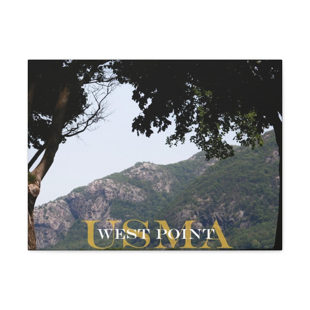 USMA Mountain, Trophy Point, West Point Canvas Wall Art - Etsy