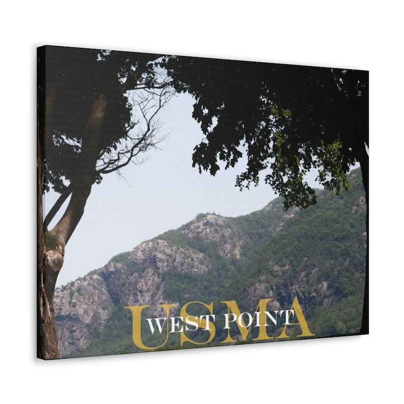 USMA Mountain, Trophy Point, West Point Canvas Wall Art - Etsy