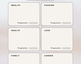 Event Timeline Printables Vision Board Activity Self Help Journal ...