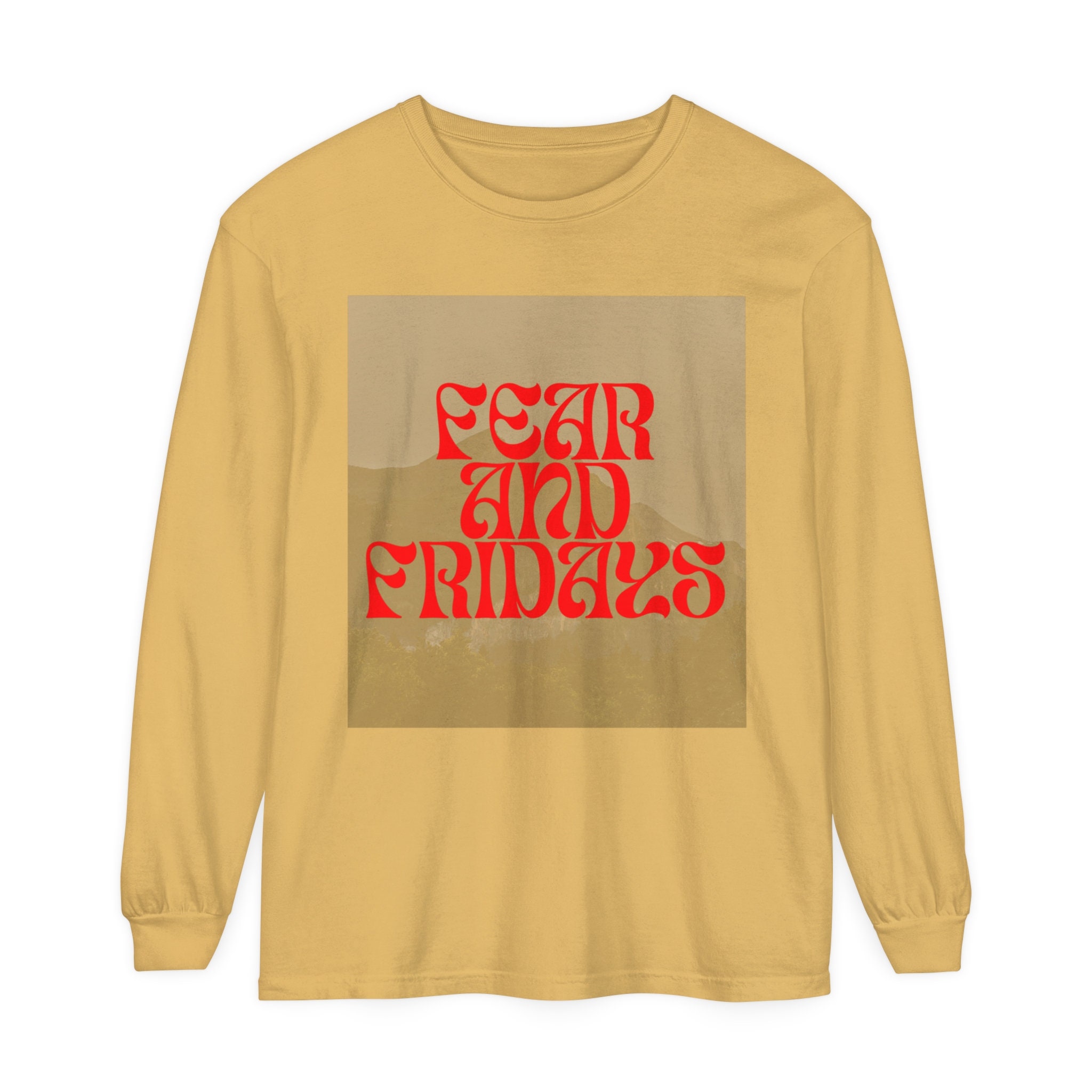 Zach Bryan Fear and Fridays Long Sleeve T-shirt - Etsy