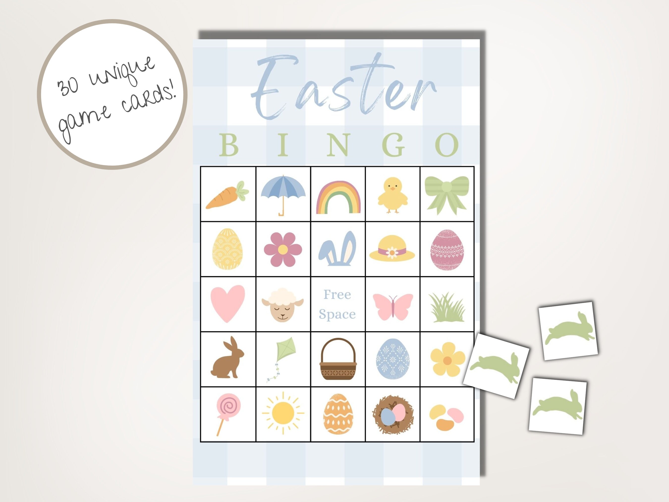 Easter Bingo Printable Easter Bingo Game for Kids Classroom Bingo Kids ...