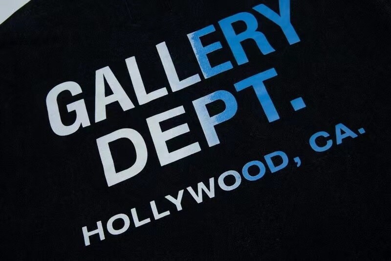 Gallery Dept. Style Vintage Black, White And Blue, Streetwear