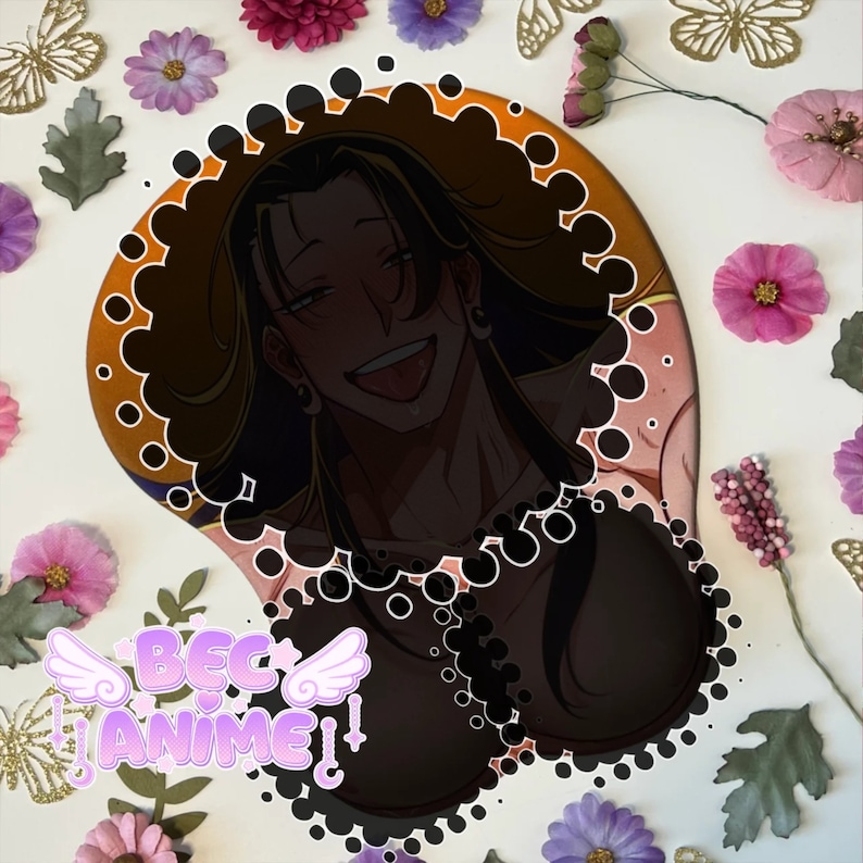 Anime Inspired 3D Ergonomic Mousepad Silicone Gel - Etsy