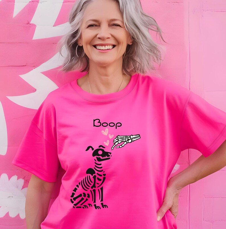 Dog Skeleton Nose Boop. Cute Dog, Skeleton, Halloween Dog, Ghost Dog ...