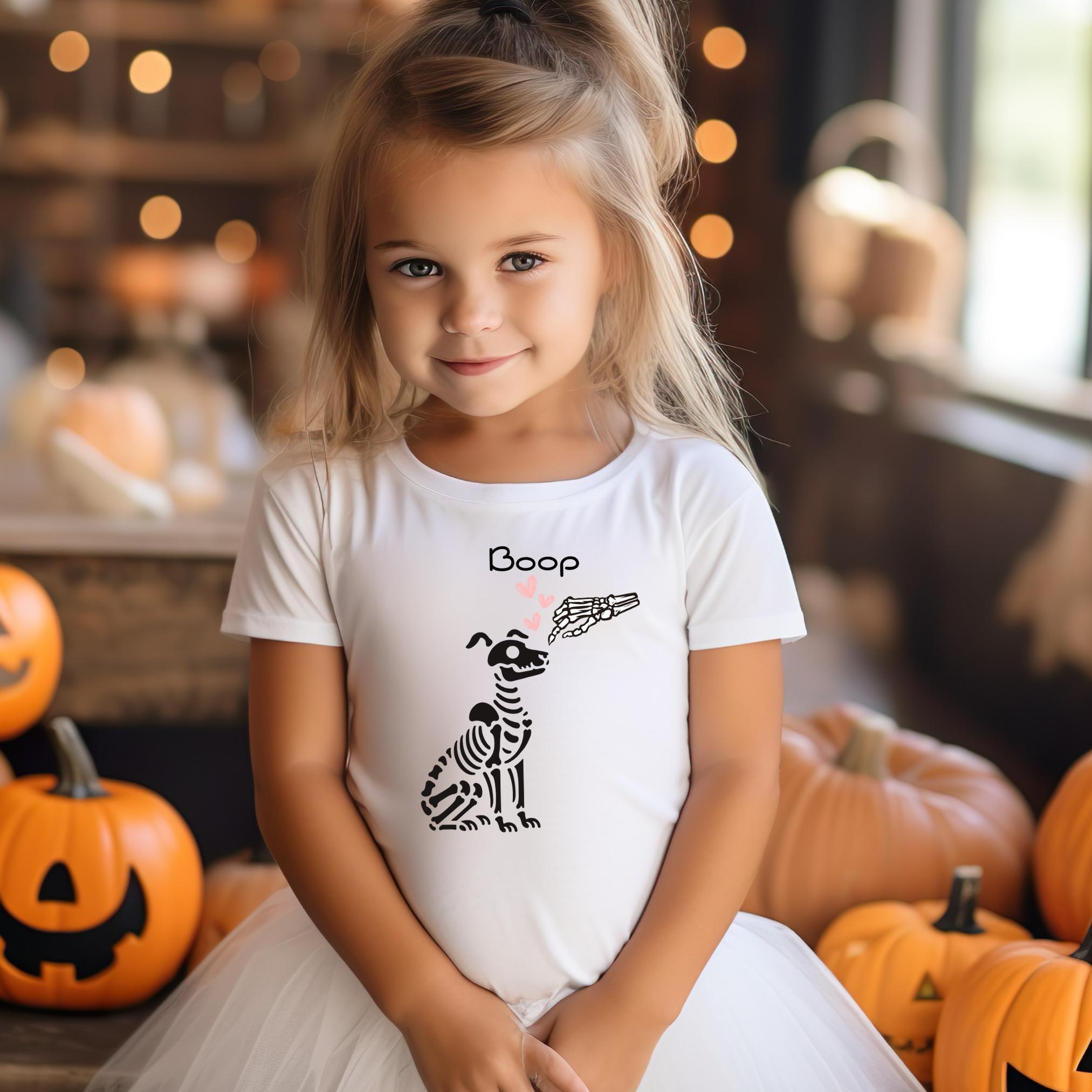 Dog Skeleton Nose Boop. Cute Dog, Skeleton, Halloween Dog, Ghost Dog ...