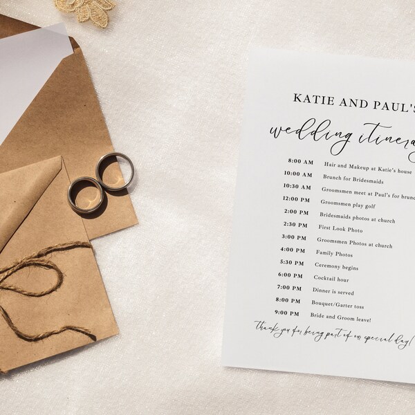 Elegant Wedding Timeline Template Bridal Party Timeline Wedding Order ... Elegant Wedding Timeline Template Bridal Party Timeline Wedding Order ...