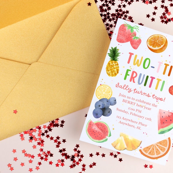 Fruit Birthday Theme - Etsy