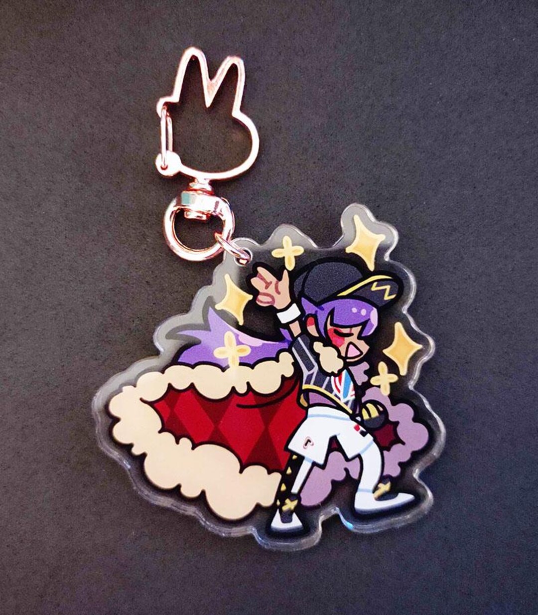 Champion Leon Acrylic Charm PRE-ORDER - Etsy