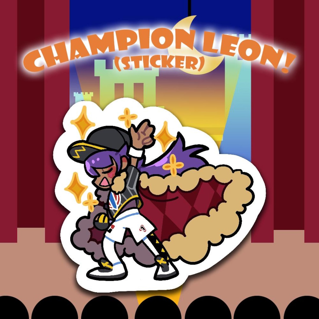 Champion Leon (sticker) - Etsy