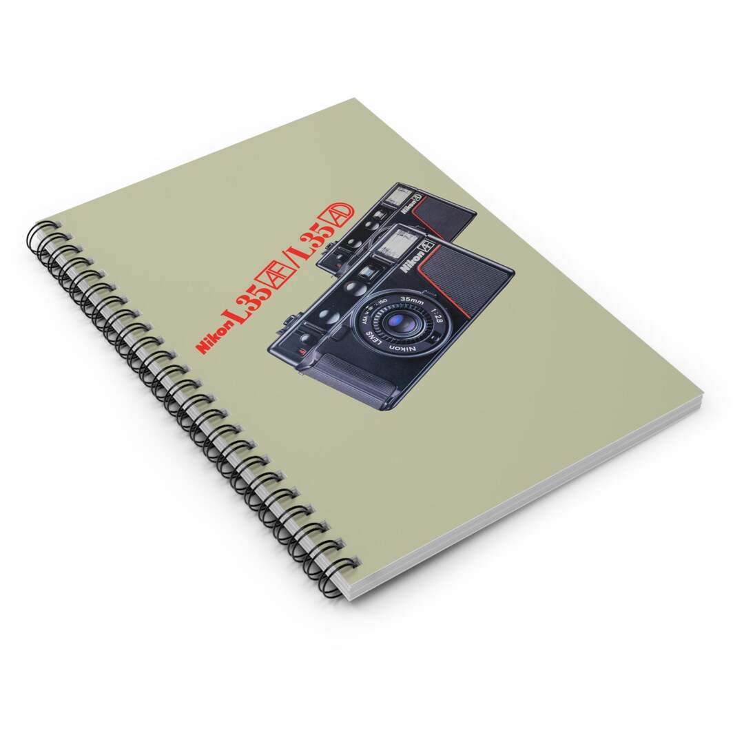 Vintage Pns Camera Spiral Notebook: Photographer's Journal - Etsy