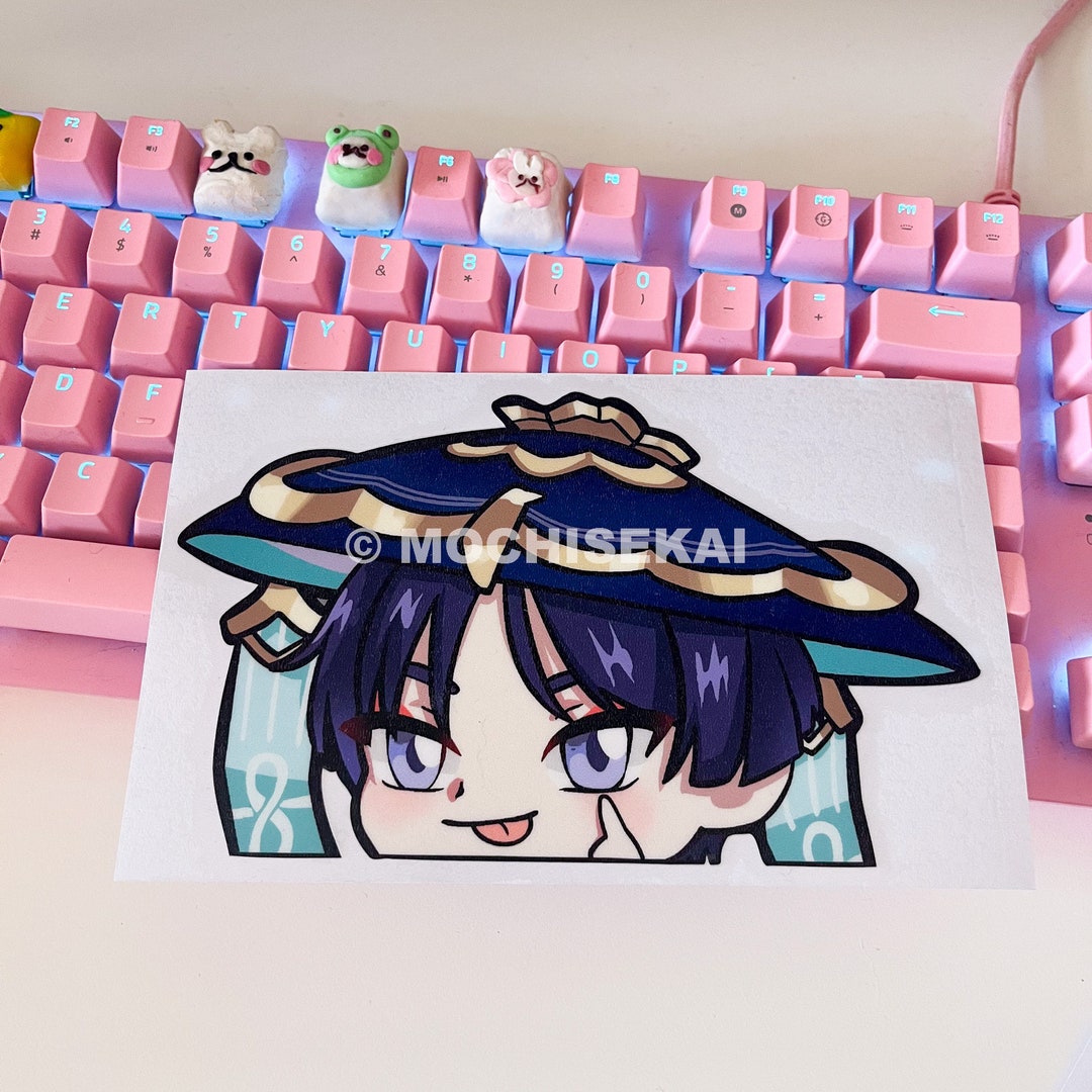 Wanderer Peeker| Cute Genshin Impact Car Decal | Wanderer Waterproof ...