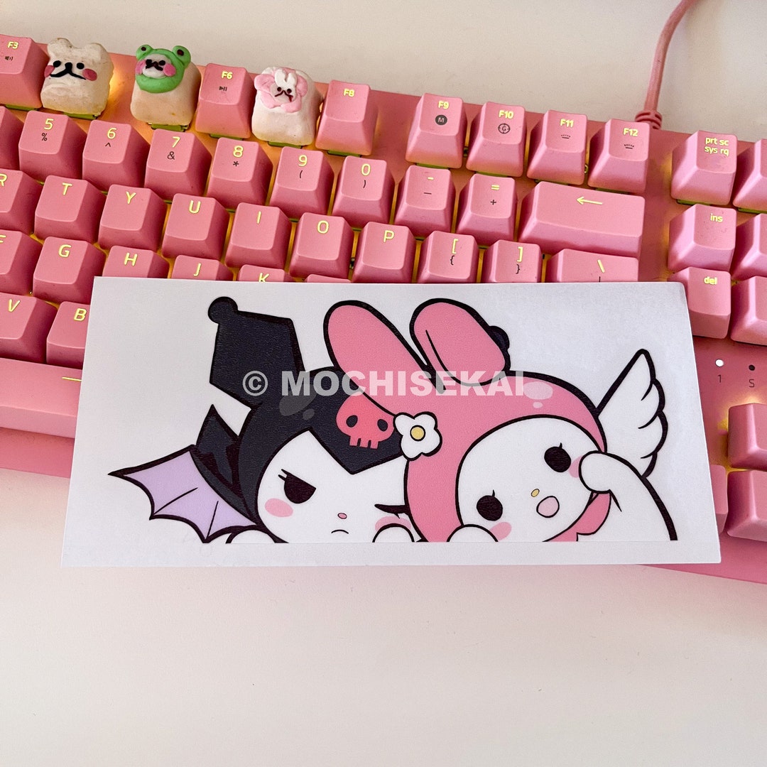 Bunny Devil Peeker Stickers Bunny Car Decal Devil Peeker Waterproof ...