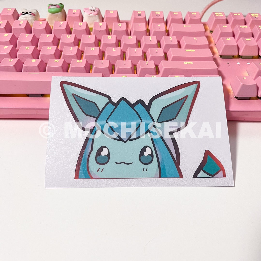 Ice Cat Peeker Cute Car Decal Animal Waterproof Sticker UV Resistant ...