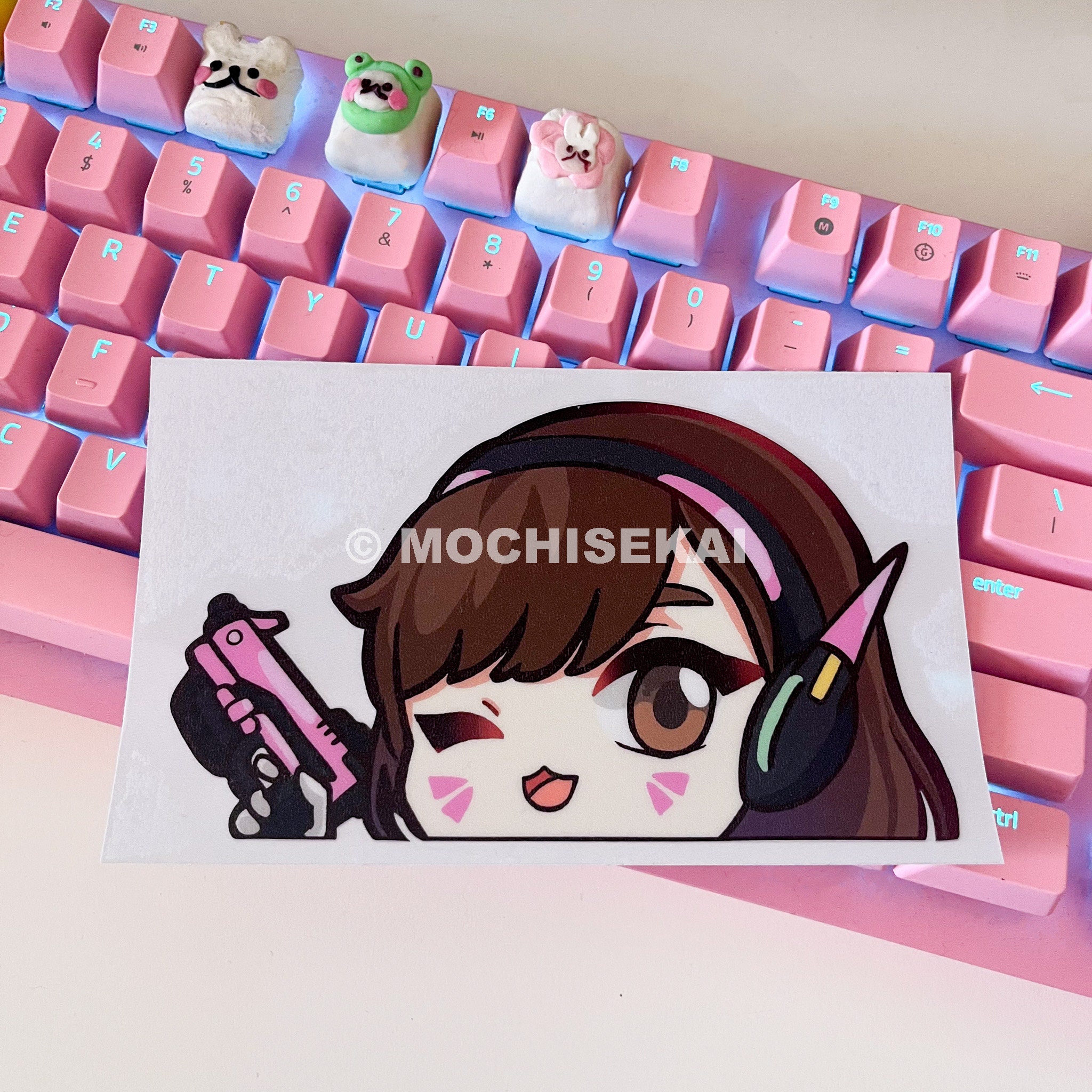 Cute Gamer Peeker Stickers Car Decal Peeker Waterproof - Etsy