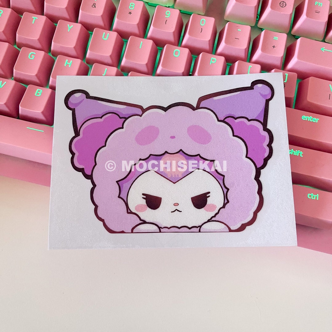 Devil Panda Peeker | Cute Car Decal | Animal Hoodie Waterproof Sticker ...