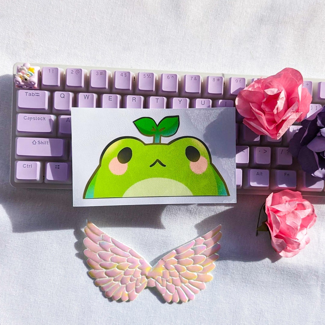 Sprout Frog Peeker Stickers| Toad Car Decal | Cute Peeker Waterproof ...