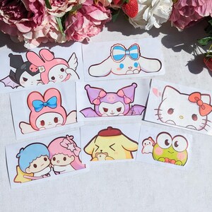 Frog Peeker Stickers Froggy Car Decal Frog Toad Peeker Waterproof ...