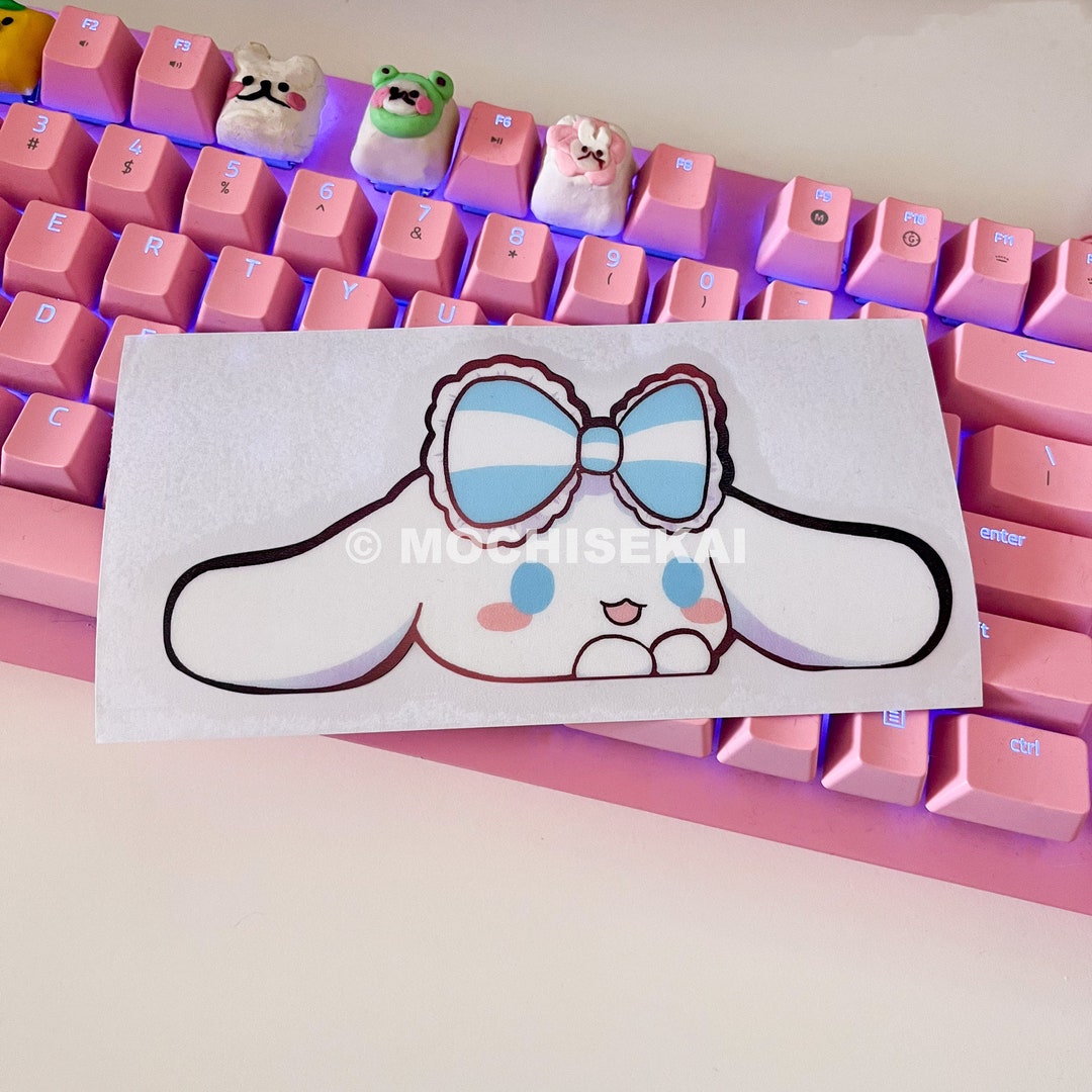 Puppy Bunny Peeker Stickers Cinna Car Decal Puppy Peeker Waterproof ...