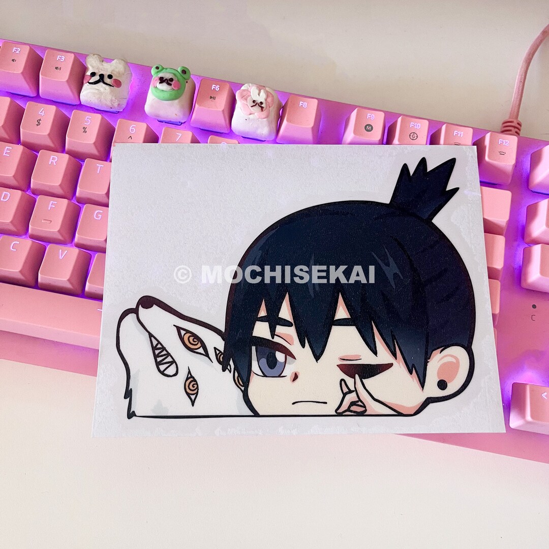 Fox Devil Car Decal Cute Car Decal Waterproof Sticker Anime UV ...