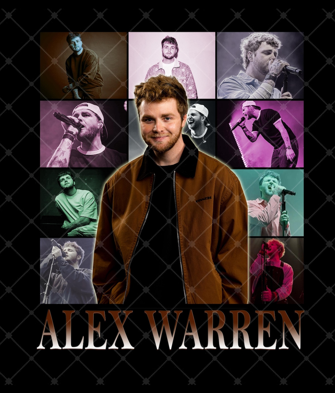Alex Warren Tshirt PNG Design, Bootleg Tee, Instant Download and Ready ...