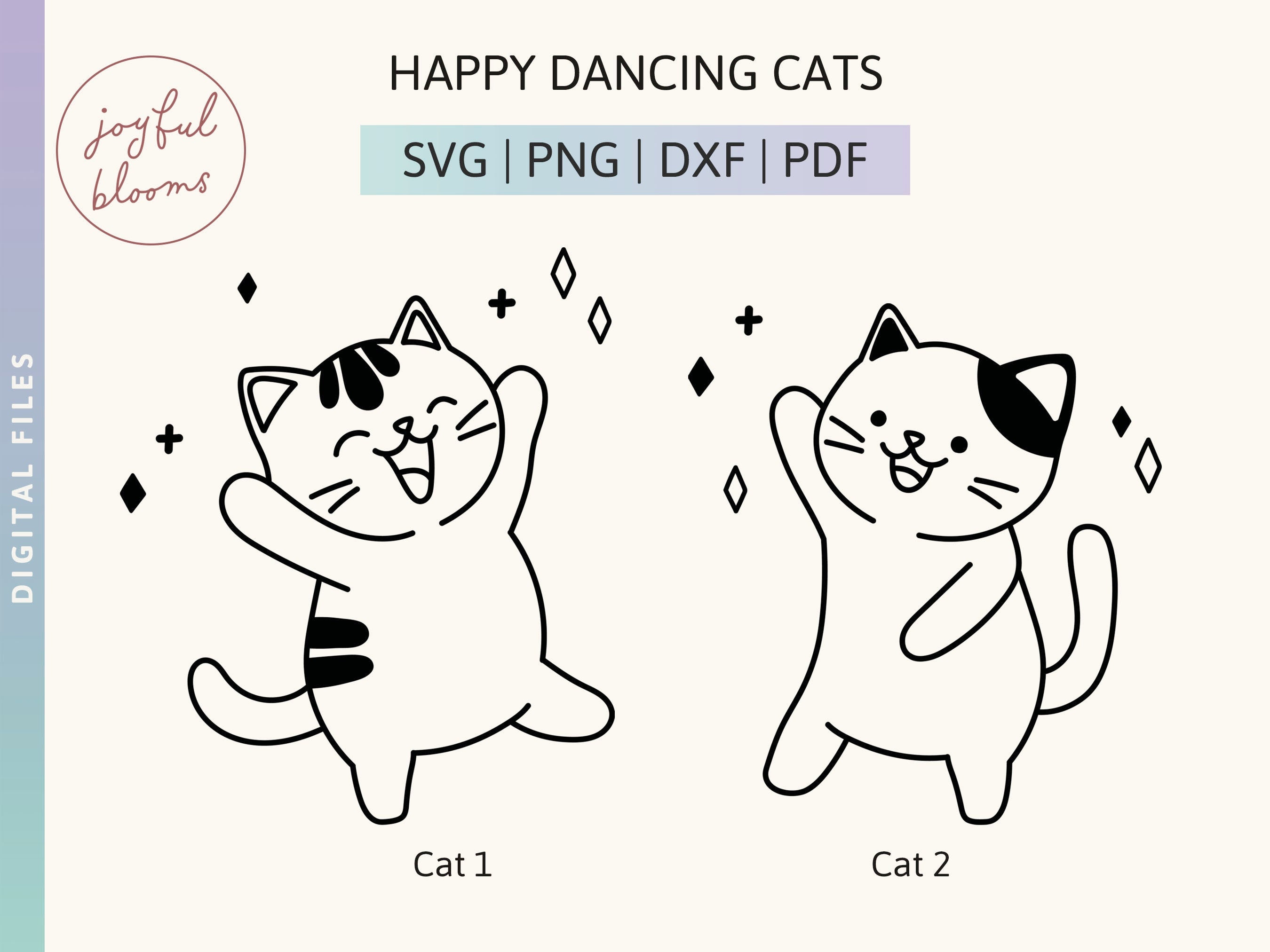 Excited Dancing Cat