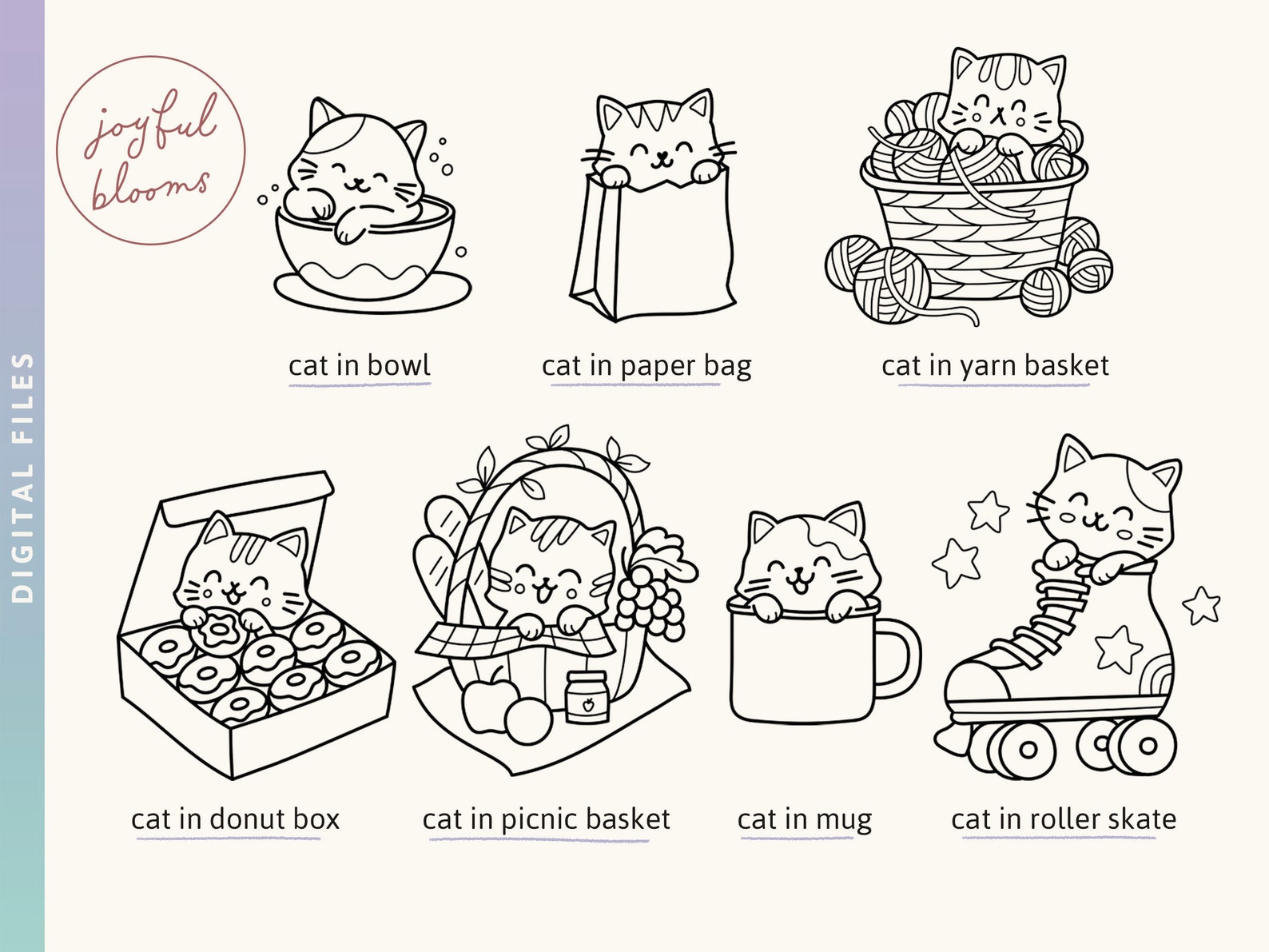 Purrfectly Cozy Bundle SVG PNG DXF Cut Files Cricut Silhouette 16 ...