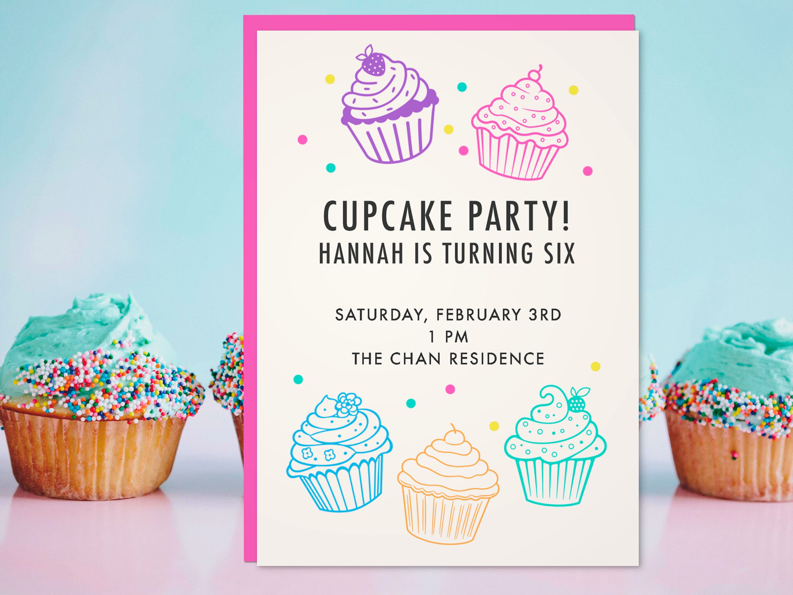 Adorable Cupcake Line Art Bundle, SVG PNG DXF Files, Sweet Desserts ...