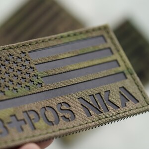 3.5x2in Custom Blood Type Patch IR Patch Infrared Reflective Patches ...